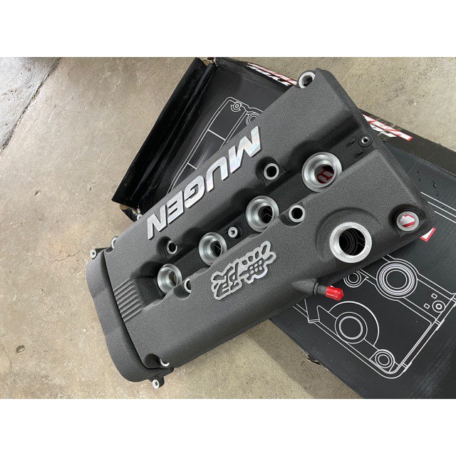 MUGEN HONDA Civic B16 / B18 Rocker Valve Cover GRAY Color model 37399 ...