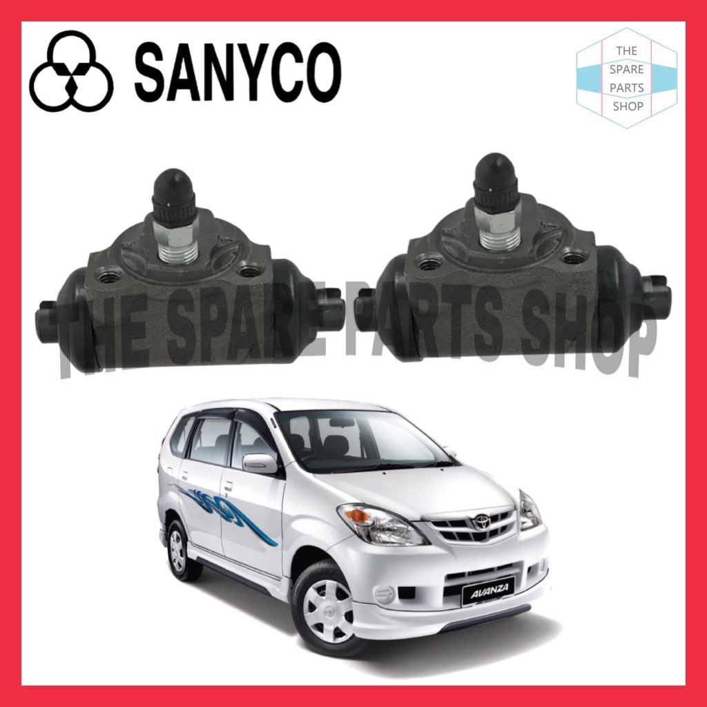 TOYOTA AVANZA 1.3 REAR LEFT/RIGHT 13/16" SANYCO BRAKE PUMP WHEEL ...