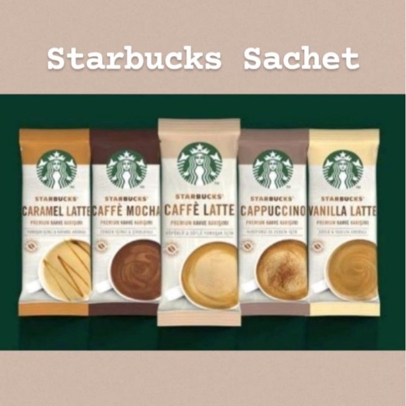 Starbucks SACHET TURKEY | Starbucks Turkiye | Shopee Malaysia