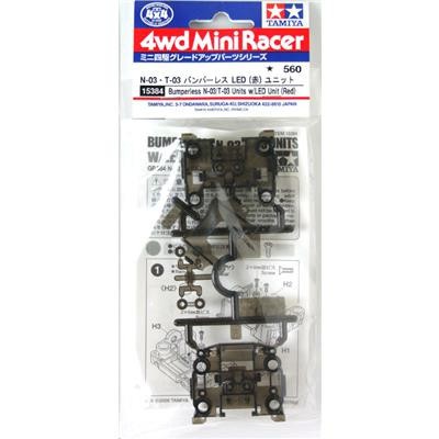 Tamiya Mini 4wd 15384 Bumperless N-03/T-03 Units w/LED Unit (Red ...