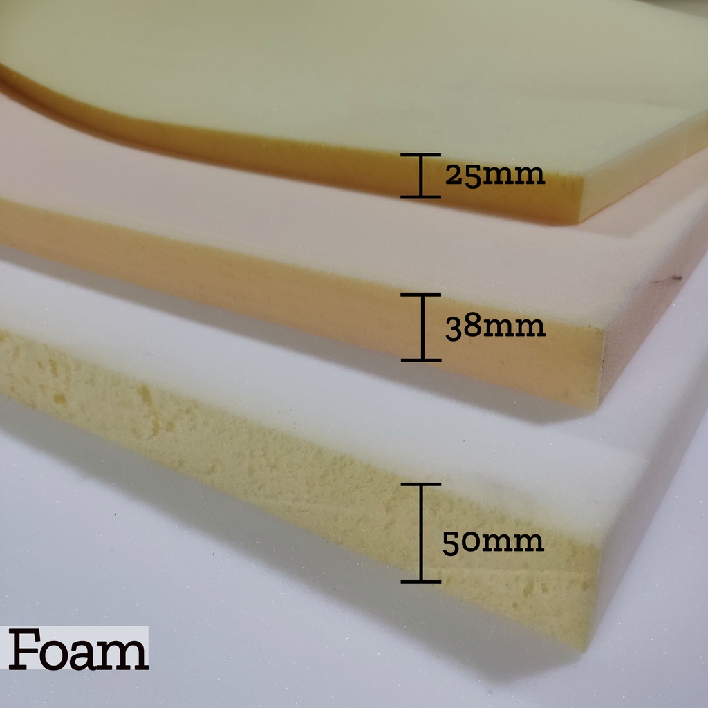 (Ready Stock) Upholstery Foam Seat Cushion Sheet Roll Dining Chair Sofa ...