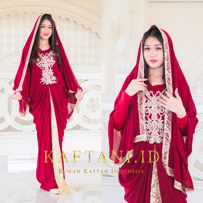 [NEW] Kaftan AZKARA (FREE PASHMINA)CERUTTY PREMIUM MIX LUXURY TILE BY ...