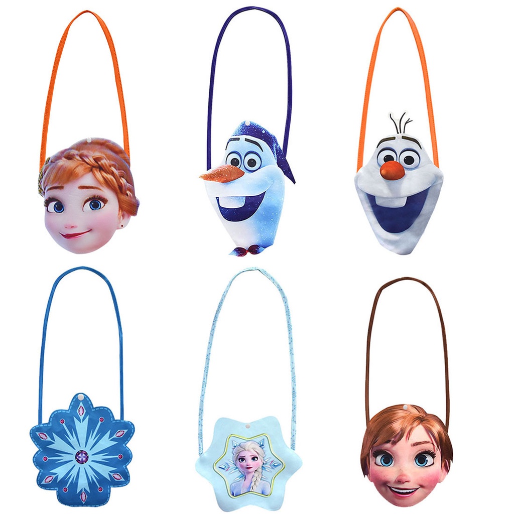 Frozen 2 Elsa Anna Princess Children's Toys Shoulder Bag Girl Sofia ...