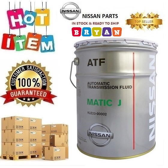 Nissan ATF Matic J , Auto Gear Oil 20L , KLE230000201 | Shopee Malaysia