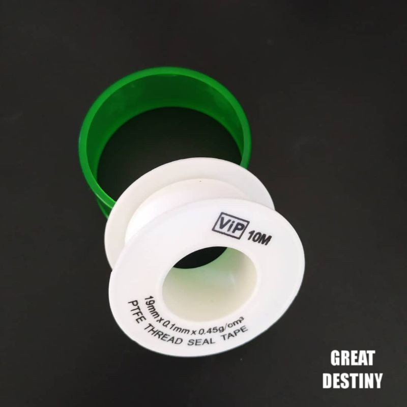ViP PTFE Thread Seal Tape 19mm x 10mtr | Shopee Malaysia