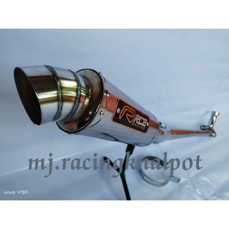 Rcb racing exhaust all types of motorbikes"supra/fit/X/smash/Vega/grand ...