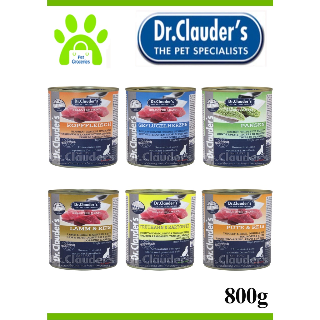Dr Clauder's Can Food 800g | Shopee Malaysia