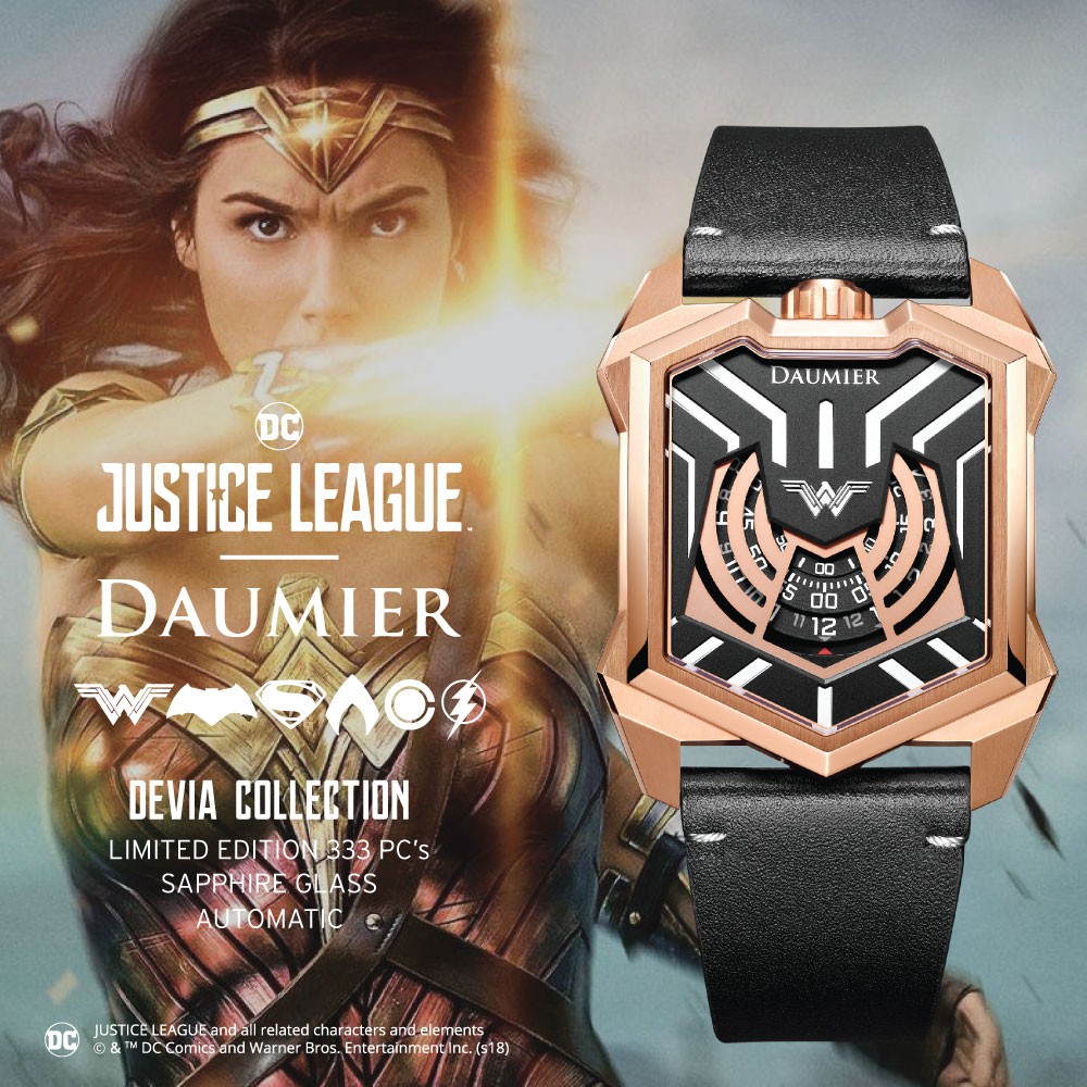 Daumier Devia Collection DC Comics Justice League LIMITED EDITION Watch ...