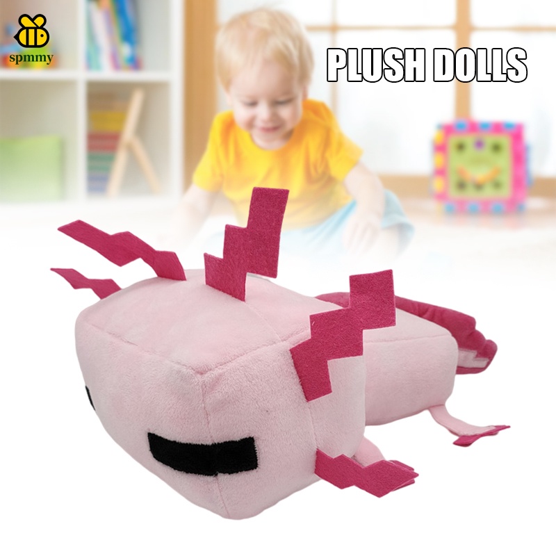 Minecraft Axolotl Plush Toys Pink Minecraft Plushies Stuffed Doll ...
