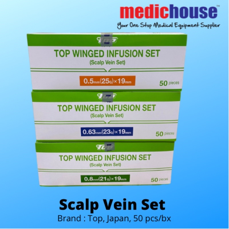 Butterfly Needle /Scalp Vein Set ( 21G, 23G , 25G ) | Shopee Malaysia