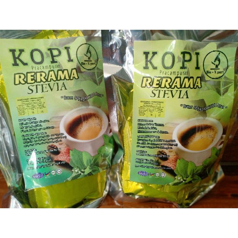 Kopi rerama stevia Bio-Xpert diabetes kencing manis darah tinggi detox ...