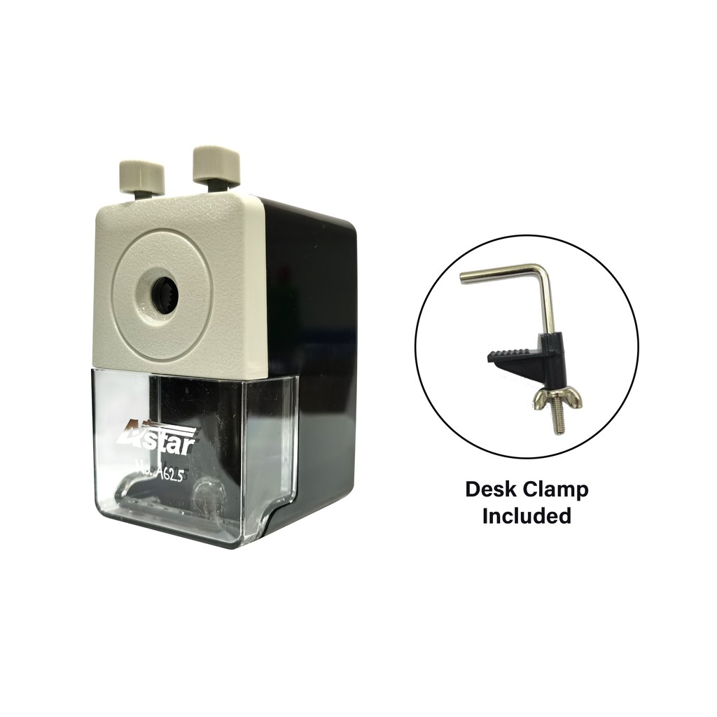 Astar Mini Hand-cranked Table Pencil Sharpener (A625) Alat Pengasah Pencil | Shopee Malaysia