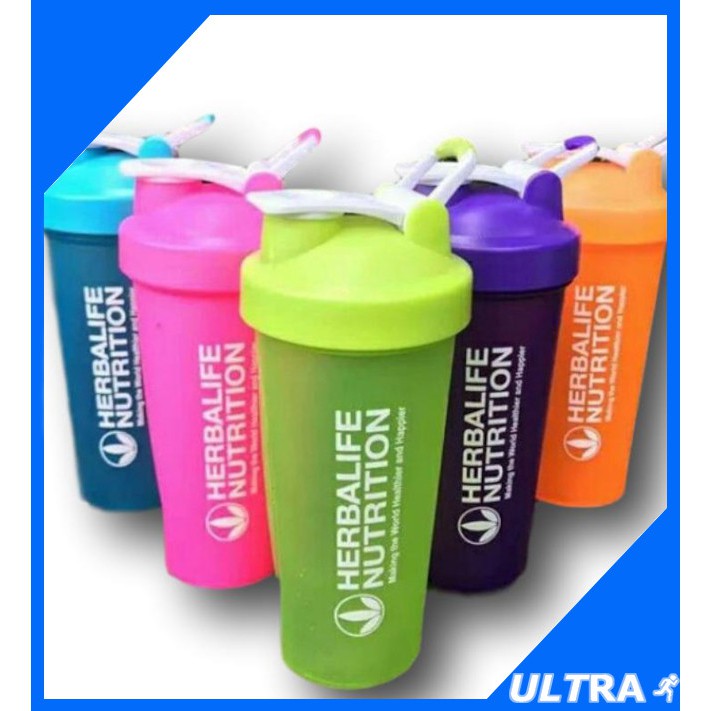 700Ml Large Shaker Herbalife Shakes Protein Powder Fitness Bottle Botol ...