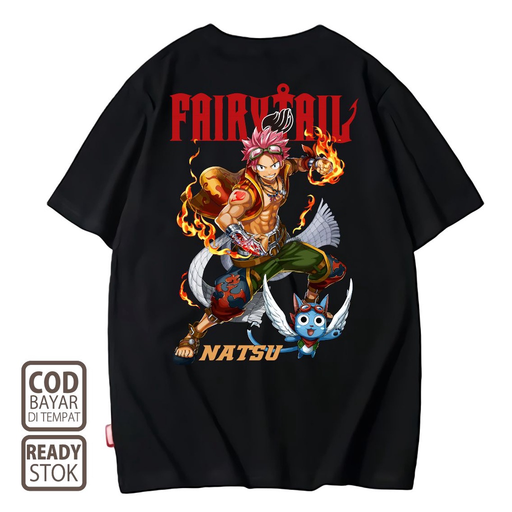 Natsu FAIRYTAIL 01 Anime T-Shirt Japanese Anime Clothes HOLIGANZ ...