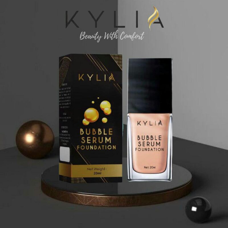 KYLIA BUBBLE SERUM FOUNDATION ORIGINAL HQ 💯 | Shopee Malaysia