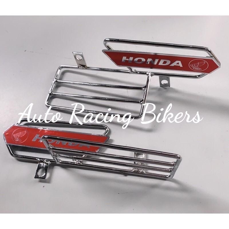 Auto racing bikers C70 REAR STEP BRACKET PILLION FOOTREST CHROME HONDA ...