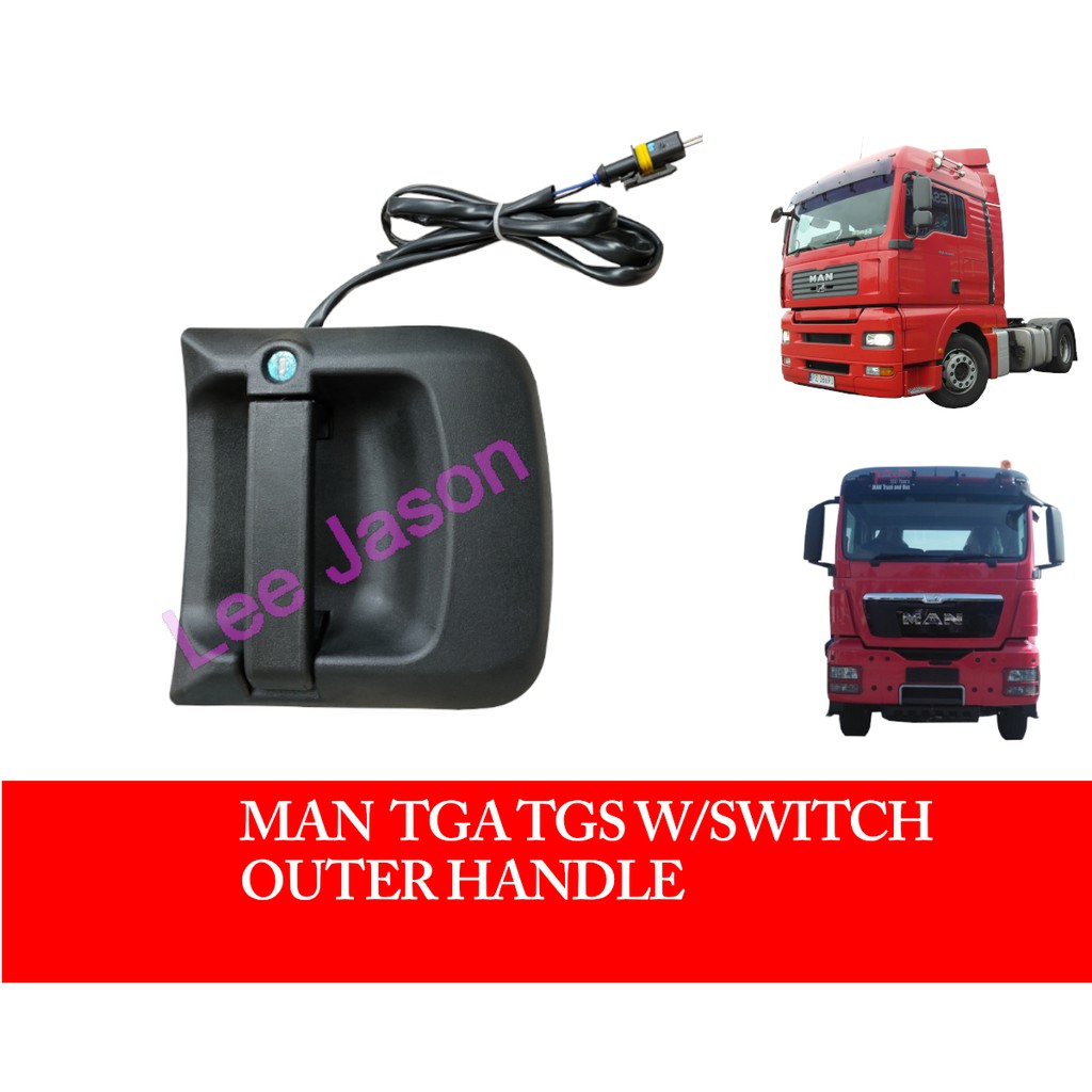 J07S25 MAN TGA TGS WITH SWITCH OUTER HANDLE 81626416080/81626416081 ...