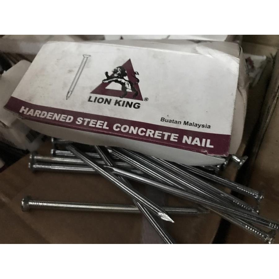 [READY-STOCK] LION KING Hardened Steel Concrete Nail ( 600gram ...