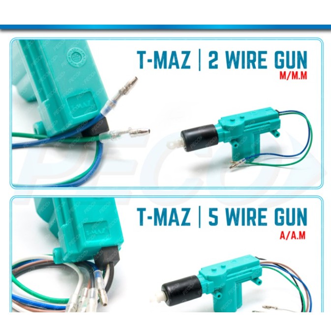 2 Wire Gun Actuator Central Lock | Shopee Malaysia