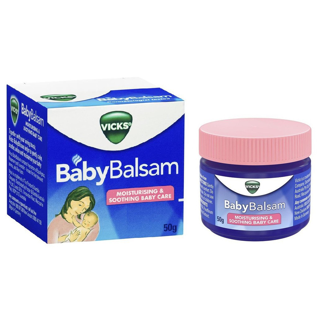 Vicks Baby Balsam Soothing Baby Care (50g) | Shopee Malaysia