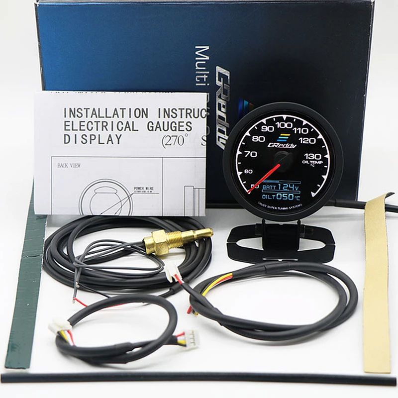 WATER TEMP METER GREDDY 7CLR SIAP BACAAN BATERI UPGRADE 10 MODE START ...