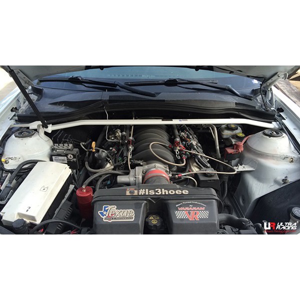 ULTRA RACING 2 Point Front Strut Bar:CHEVROLET CAMARO (5th Gen) V8 6.2 ...