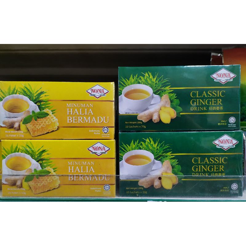 NONA CLASSIC GINGER DRINK 200G/HONEY GINGER 150G 🌟 READY STOCK 🌟 ...