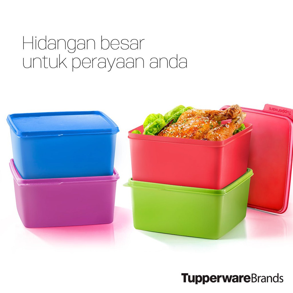 Tupperware Snack N Stack 2.5L (Stack-able Container) SUPER PROMOTION ...