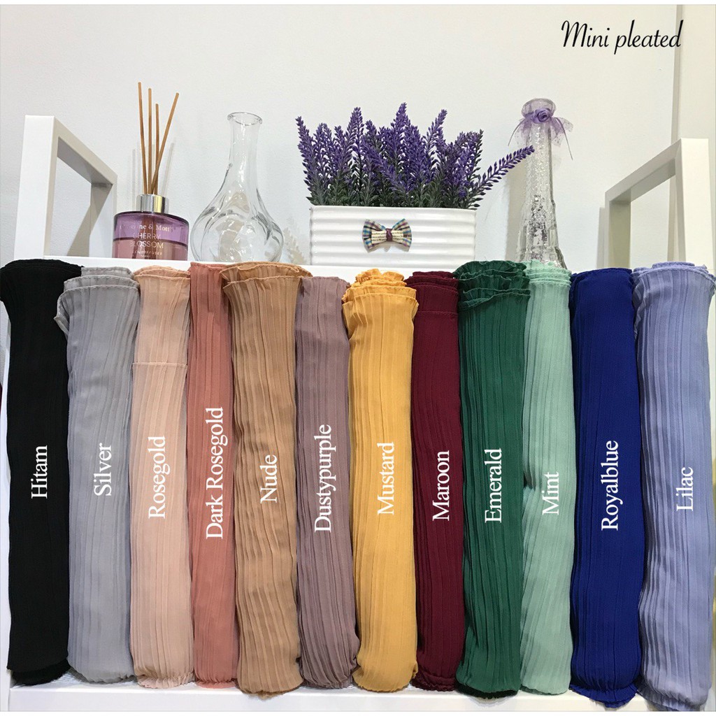 🌹KAIN PLEATED MINI🌹PLEATED LENGAN BAJU DAN KAIN🌹 | Shopee Malaysia
