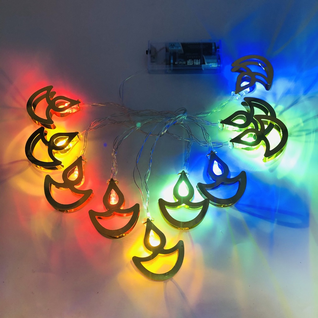 Diwali Decoration Lights USB & Battery Deepavali Fairy LED Light Candle ...