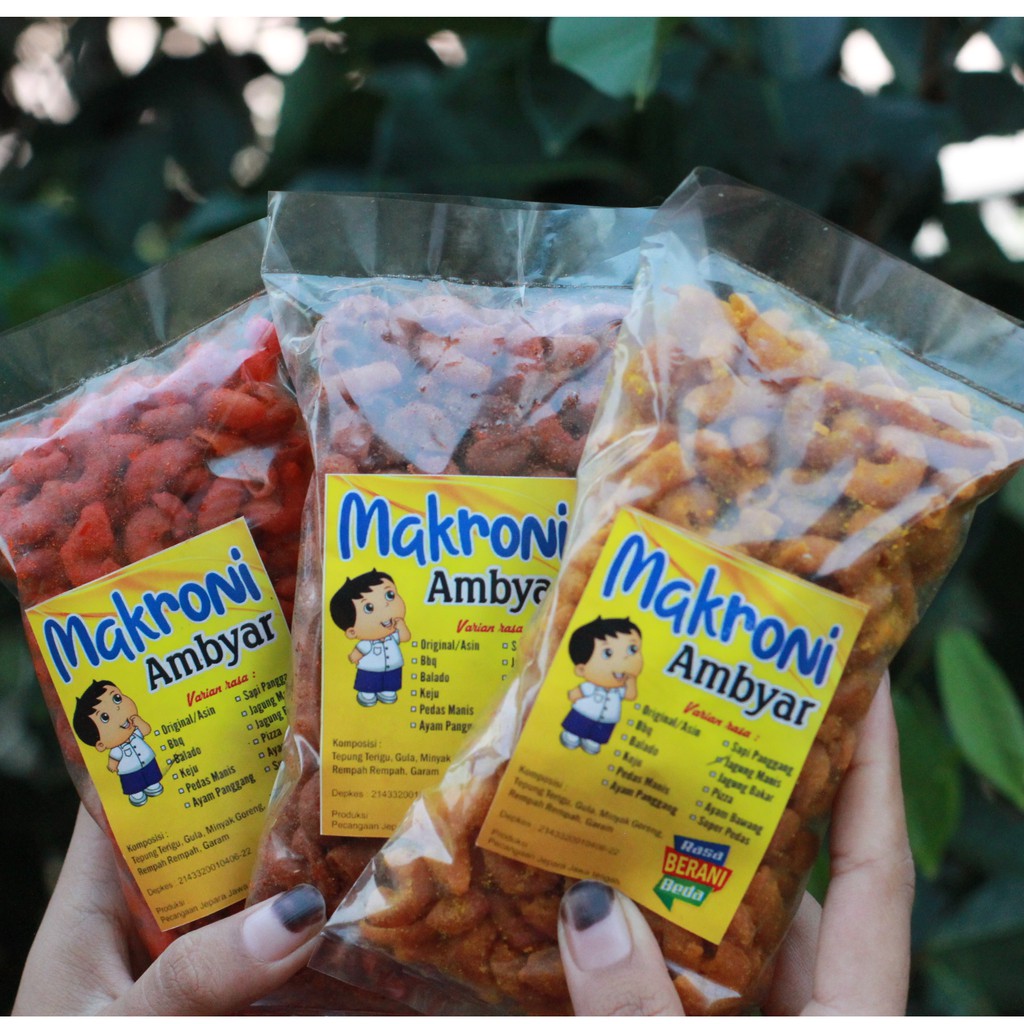 Buntet MACARONI 100gr / threaded macaroni / twisted macaroni / pipe ...