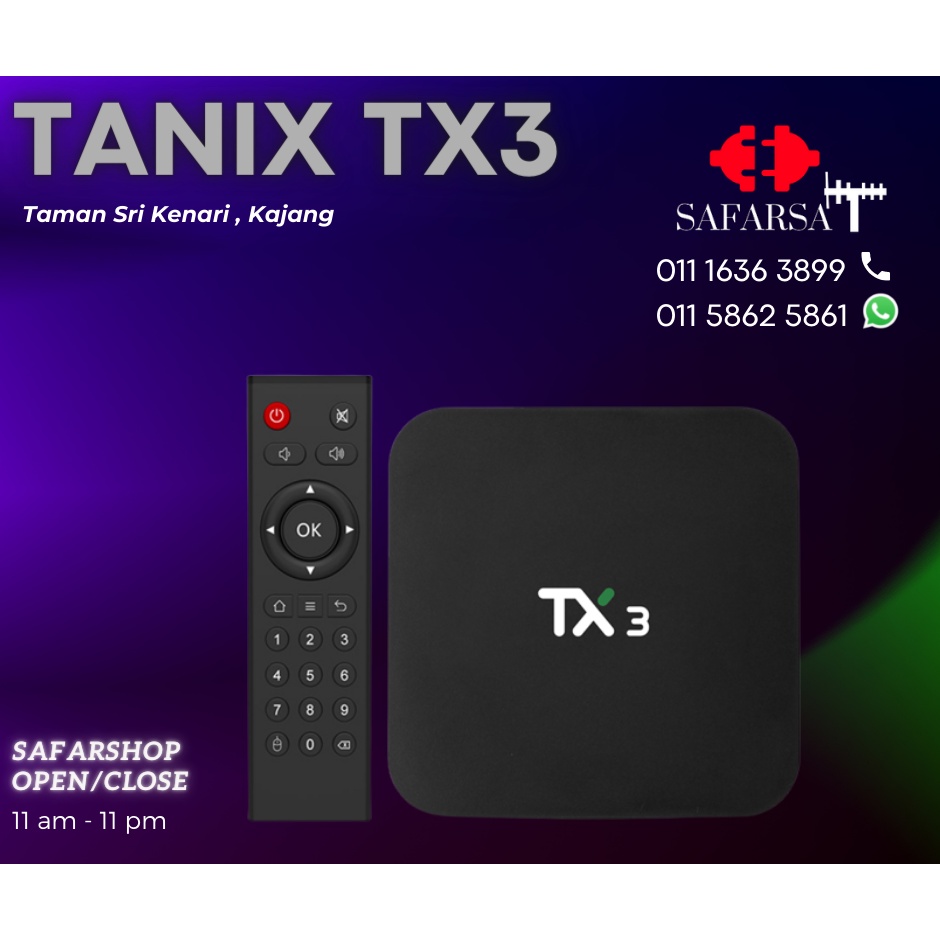 Tanix TX3 Android Box | Shopee Malaysia