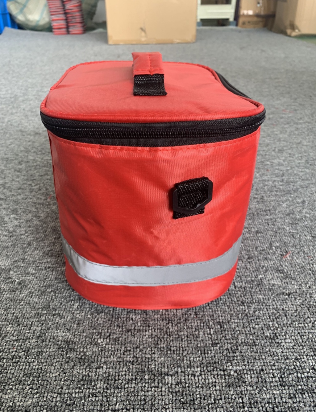 Large First Aid Kit Bag with compartment cylinder bag outdoor travel ...