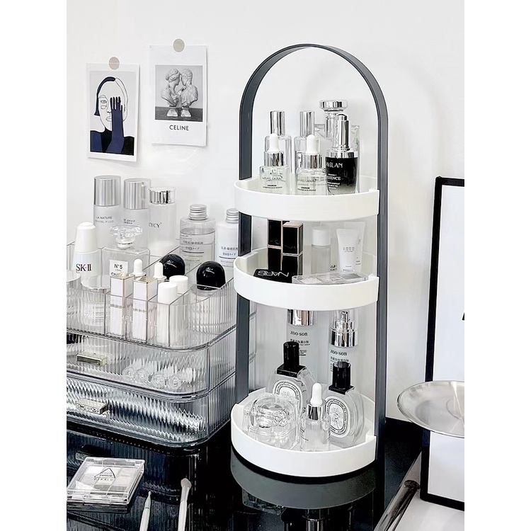 ins Style Perfume Rack Nordic Light Luxury Storage Box Desktop Skin ...