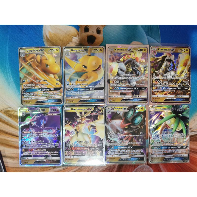 Pokemon TCG Trading Cards Pokemon GX (Dragon Type) [noivern, dragonite ...