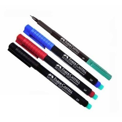Faber-Castell Multimark 1523/ Multi Surface OHP Erasable Permanent ...