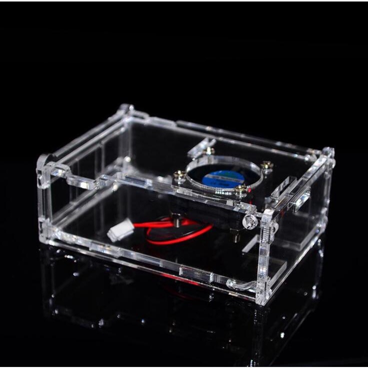 Clear Acrylic Case for Raspberry Pi 3/4 Model B + / Raspberry Pi 3 with ...