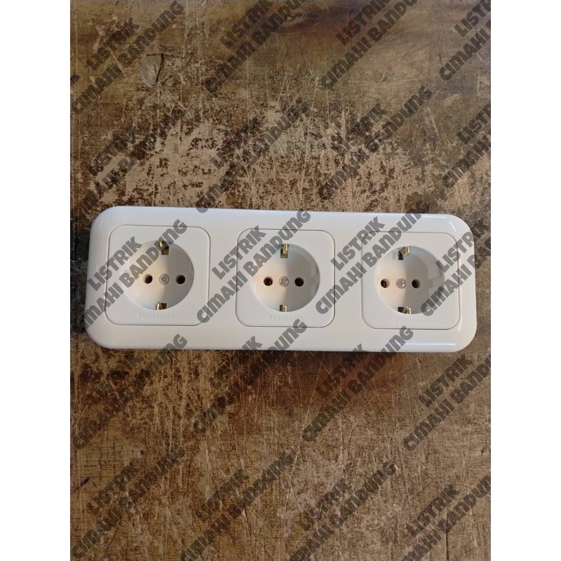 Panasonic wide series socket | Socket x3 | Shopee Malaysia