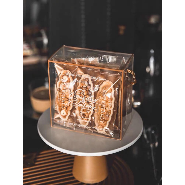 Clear mica box for candy with luxurious handle | Shopee Malaysia