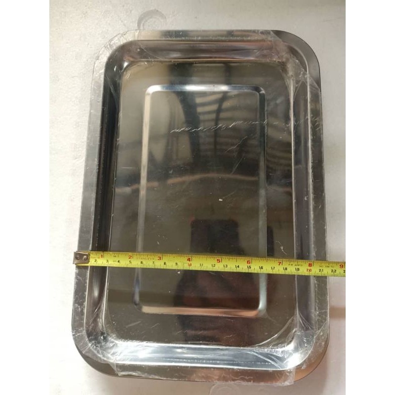 round tray talam dulang petak 21*32cm pinggan hidang nasi arab air ...