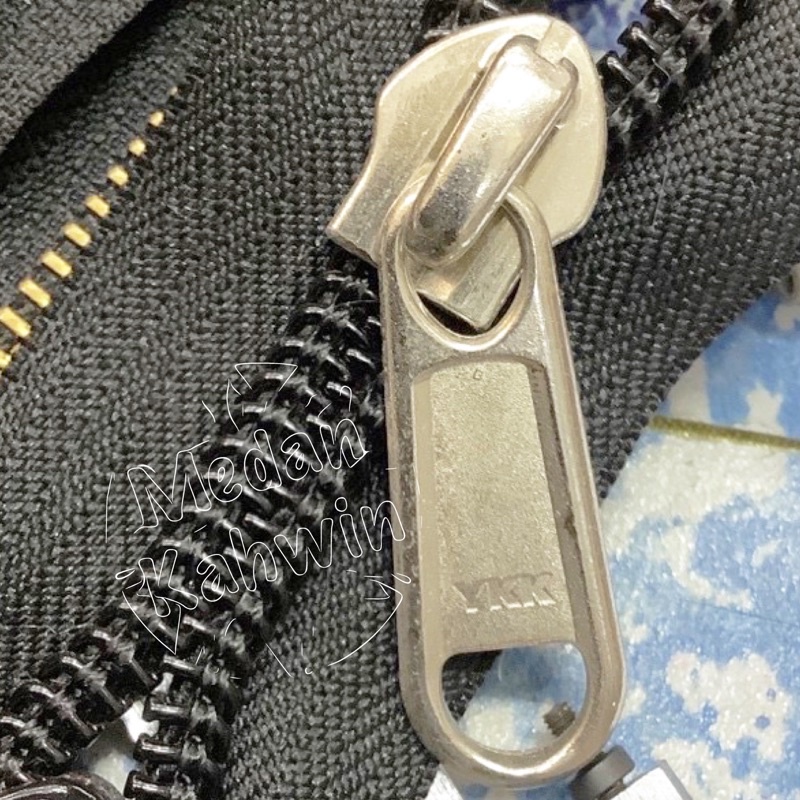 #BJ2020 Kepala Zip Nylon YKK #3, #5, #8, #10 dan Aksesori YKK Nylon ...