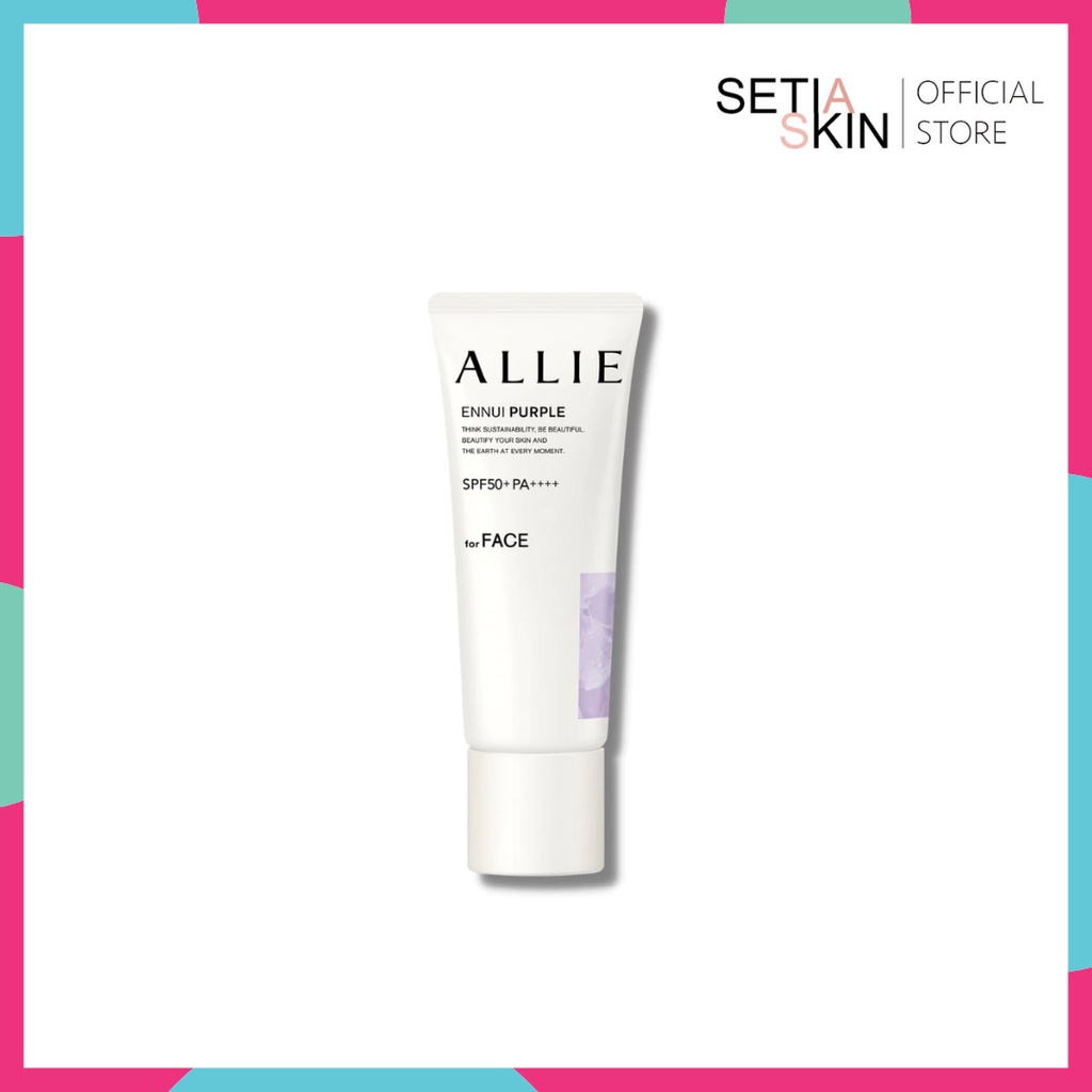 ALLIE Chrono Beauty Color Tuning UV SPF50+ PA++++ Purple / Apricot / Sheer Beige 40g | Shopee ...
