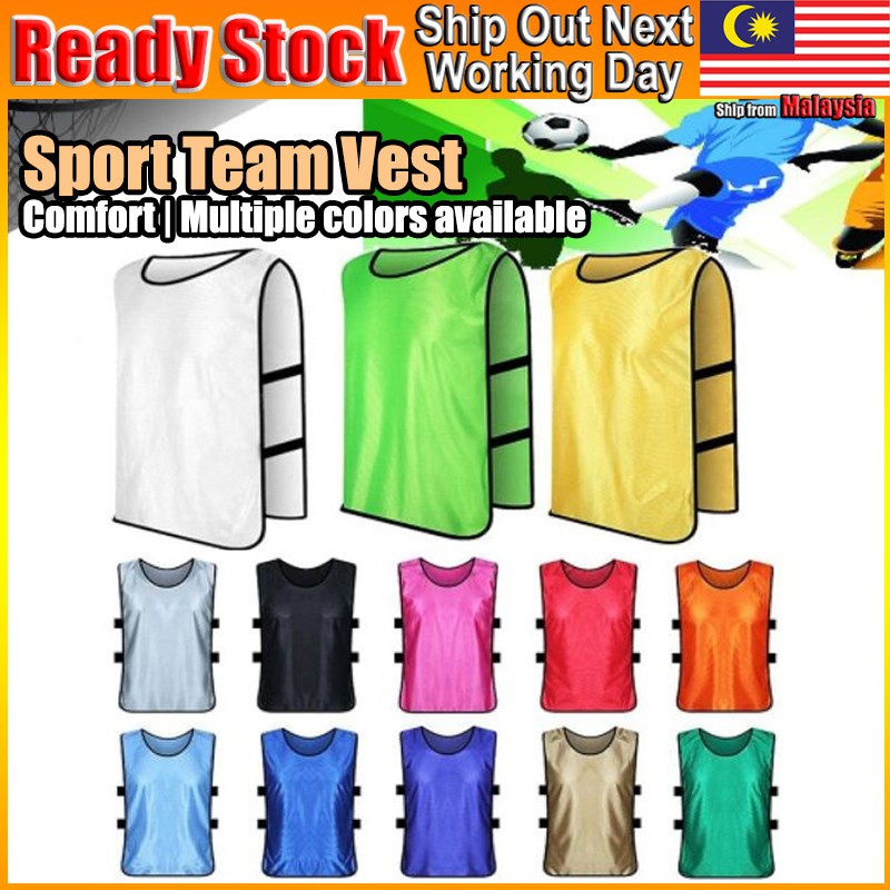 Adult / Kid Team Sports Football Vest Training Soccer Basketball Ball ...