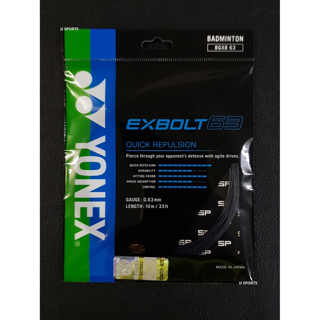 YONEX STRING EXBOLT 63 (ORIGINAL) | Shopee Malaysia