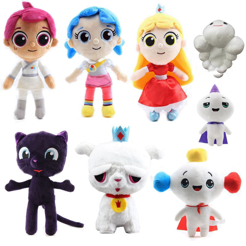 New True and The Rainbow Kingdom Plush Toys True Bartleby Cat Rainbow ...