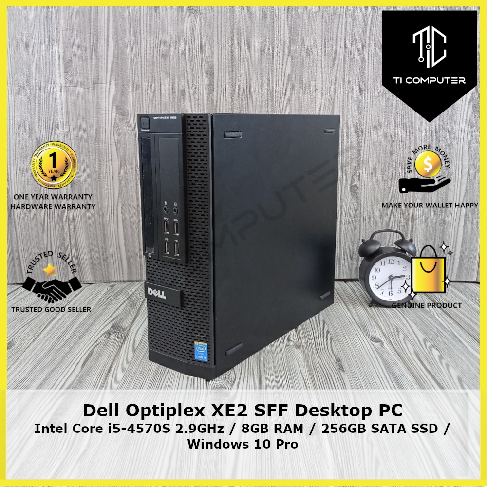 Dell Optiplex XE2 SFF Intel Core i5-4570S 2.9GHz 8GB RAM 256GB SATA SSD ...