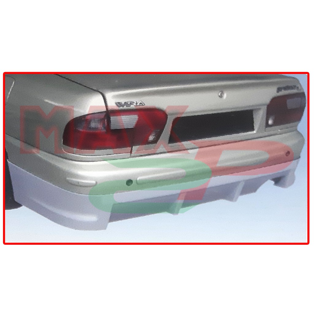 Proton Wira Saloon NM Style Rear Back Skirt Lower Lip Spoiler ...