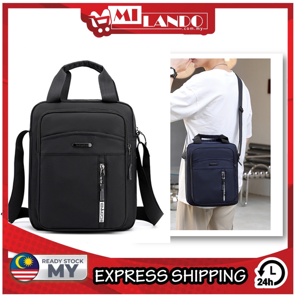 MILANDO Men Sling Bag Crossbody Men Bag Messenger Bag Beg Silan Lelaki ...
