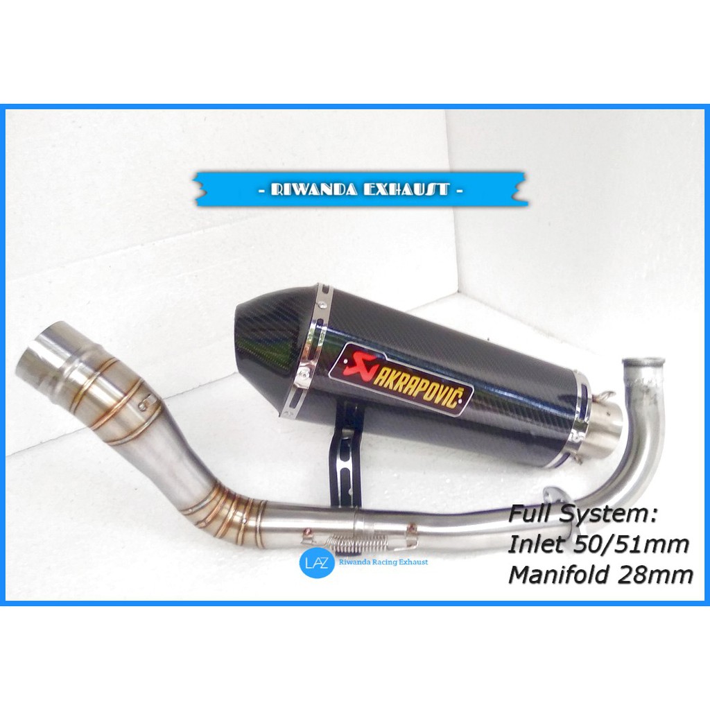 Akrapovic Ekzos Ego s Racing/Ego s Fi/Ekzos Ego Lc 125/Ego Lc Fi ...