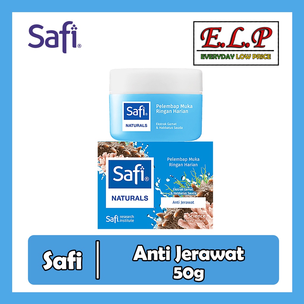 Safi Natural Krim Pelembap Muka 50g | Shopee Malaysia